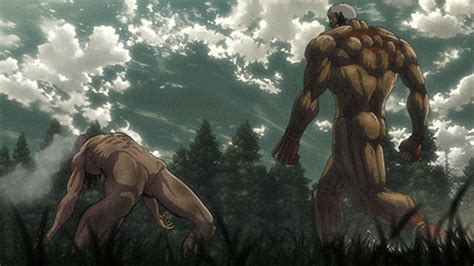 Attack On Titan Titans Running 
