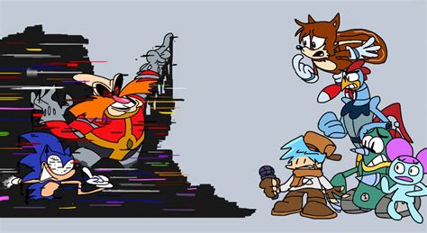 Fnf X Pibby The Corrupted Adventures Of Sonic By Octavioproazu123456