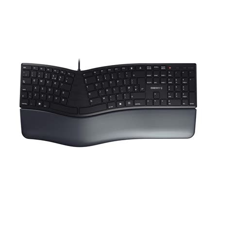 Cherry Kc 4500 Ergo Ergonomic Keyboard Uk Layout Qwerty Wired