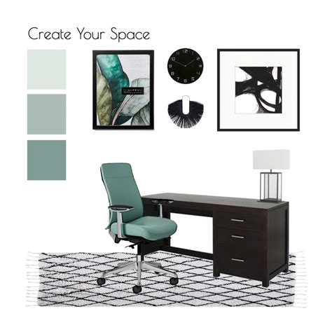 Truly Home Office Interior Design Mood Board By Omseating Style