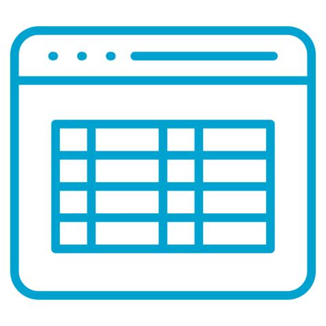 Excel Free Web Icons