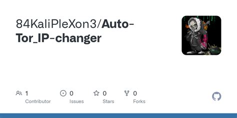 GitHub KaliPleXon Auto Tor IP Changer