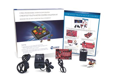 Psoc 4 Motor Control Evaluation Kit Infineon Technologies Mouser