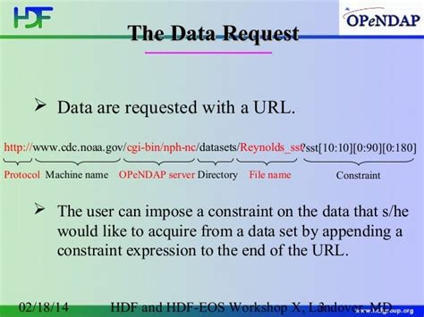 Access Hdf5 Datasets Via Opendaps Data Access Protocol Dap