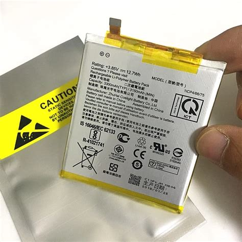 Original Real Mah Battery For Asus Zenfone Lite Q Zc Kl X D In Mobile Phone