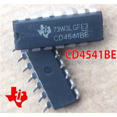 IC timer CD BE hãng TI CMOS Programmable Timer Tự Chế Đồ Pro