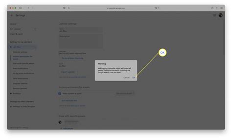 How To Share Your Google Calendar