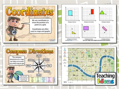 Coordinates Teaching Ideas