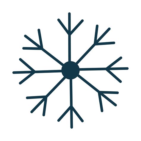 Cute Simple Snowflake Illustration 15153067 Png