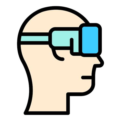 Premium Vector Virtual Reality Icon Outline Virtual Reality Vector Icon For Web Design