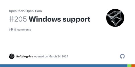windows support · issue 205 · hpcaitech open sora · github