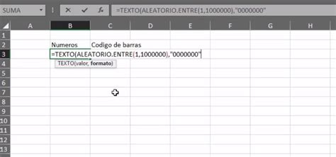 Codigo De Barras En Excel