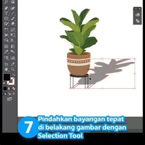 cara membuat bayangan di illustrator cepat rapi