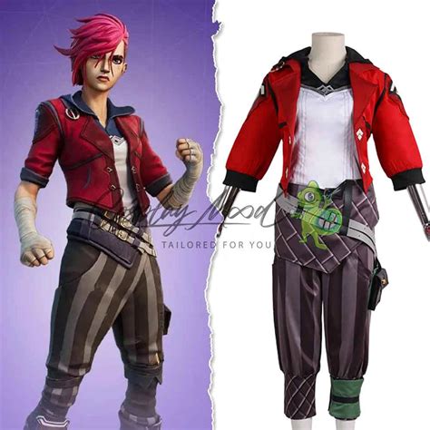 League Of Legends Arcane Vi Cosplay Costume