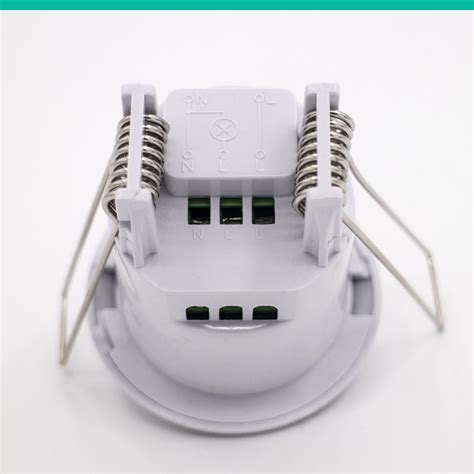 嵌入式迷你红外感应开关人体传感器双控220v家用红外感应模块套件虎窝淘