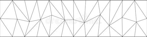 Abstract Geometric Pattern With Triangular Shapes For Modern Design And Backgrounds Stock