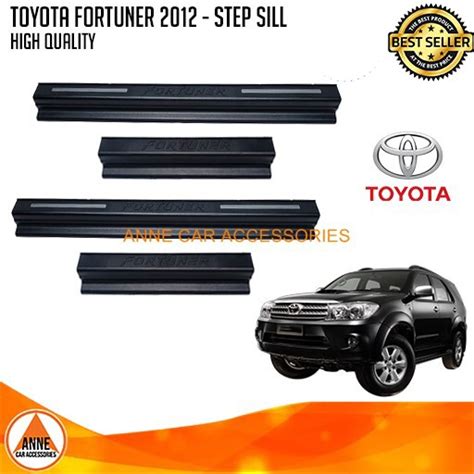 Toyota Fortuner 2005 2015 Door Side Step Sill Side Stepsill