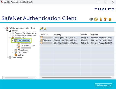 Delete Expired Certificate In The Safenet Token
