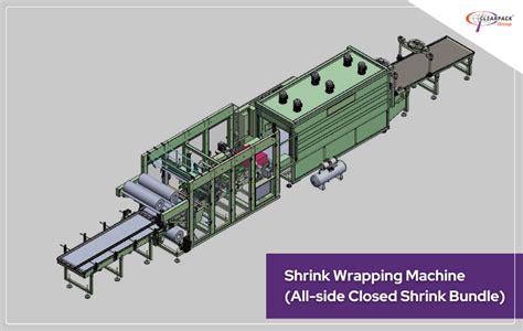 Shrink Wrapping Machine All Side Closed Shrink Bundle