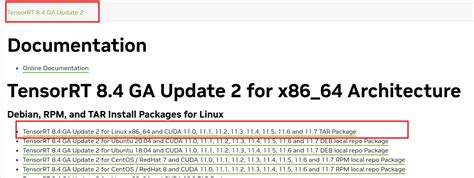 Ubuntu安装TensorRT CUDA CUDNN环境详细记录 cczyy 博客园