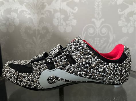 Crystal Spin Peloton Cleats Etsy