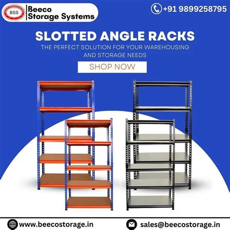 Slotted Angle Racks Slotted Angle Rack Manufacturer From Noida