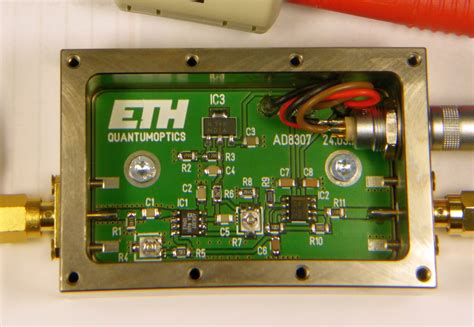 Logarithmic Amplifier With Ad8307 From Analog Devices
