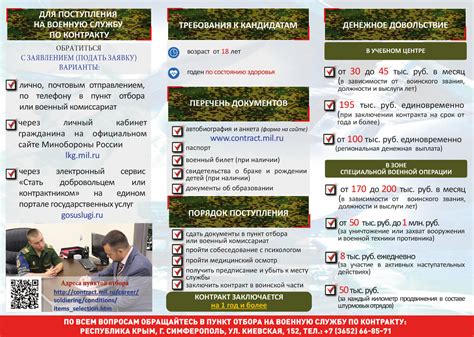 Военная служба по контракту в Вооруженных Силах Российской Федерации Лента новостей Крыма