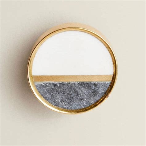 Marble Knobs Drawer Etsy