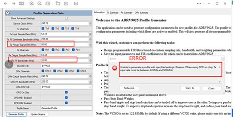 ADRV9029 Tx Input Rate At Use Case Of LTE BW 20MHz Q A Design Support ADRV9022 ADRV9026