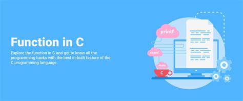 Functions In C Understanding The Basics