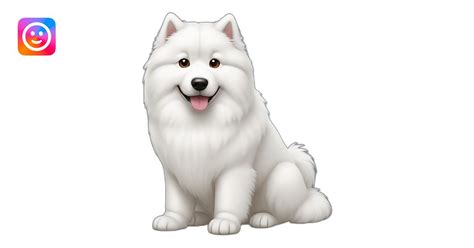 Matrix Samoyed Emoji Ai Emoji Generator