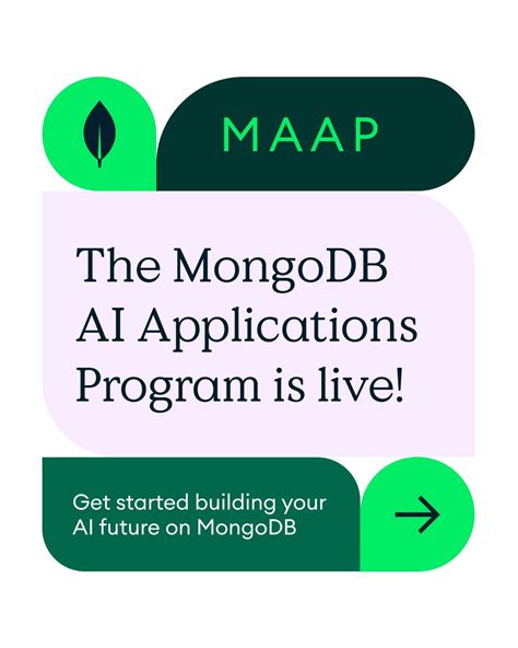 mongodb on linkedin the mongodb ai applications program maap is live