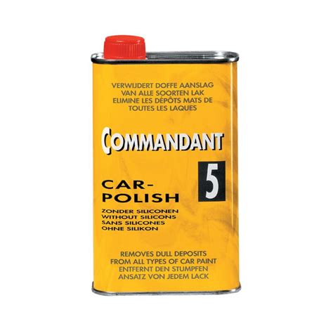 Commandant 5 Car Polish 500ml Winpartsnl Polijstmiddelen
