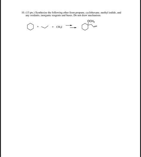 Answered 10 13 Pts Synthesize The Following… Bartleby