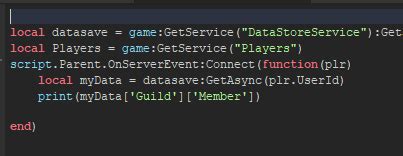 How To Get A Specific Value From A DataStore Table Scripting Support