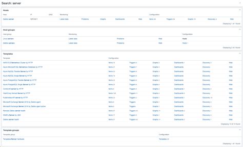 Zabbix Interface Zabbix 7 Monitoring