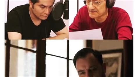 پشت صحنه دوبله فیلم میراث وین امیر هوشنگ زند محمد خاوری نماشا