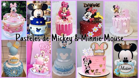Pasteles De Minnie Y Mickey Mouse
