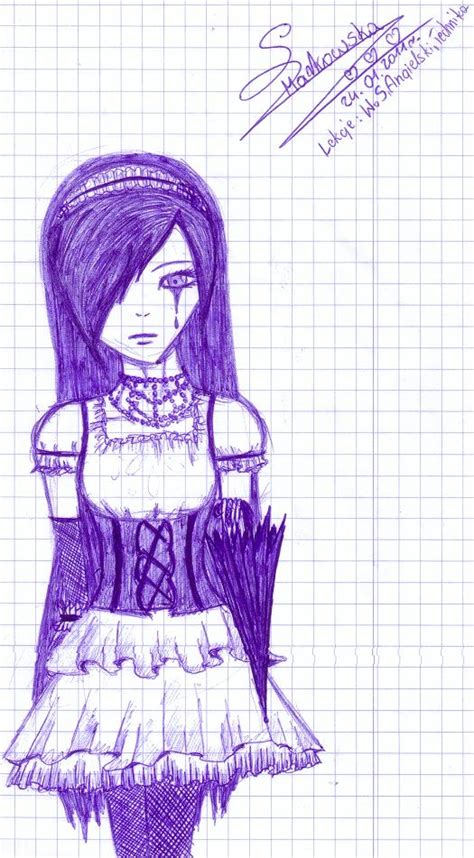 Sad Goth Girl By Thenayaki On Deviantart