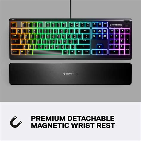 Steelseries Apex 3 Tkl Keyboard Uk Pc