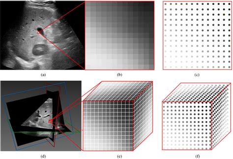 Image And Corresponding Point Cloud A B Scan Image B Magnified