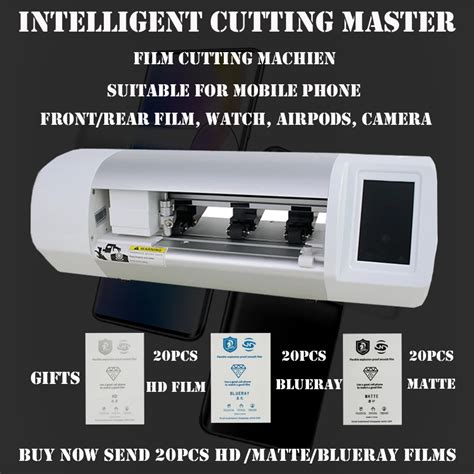 고품질 필름 커팅 머신 스마트 보호 필름 커터 전화 시계 에어팟 카메라 화면 보호 필름 컷전동 공구세트 Aliexpress