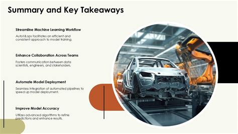 summary and key takeaways automlops ppt slides st ai ss ppt powerpoint