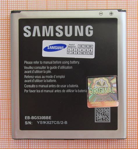 Аккумулятор Eb Bg530bbe для Samsung Grand Prime Sm G530h Sm G531h