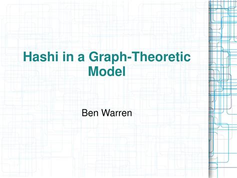Ppt Hashi In A Graph Theoretic Model Powerpoint Presentation Free