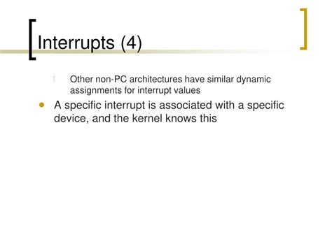 ppt efficient hardware communication in kernel interrupts and handlers