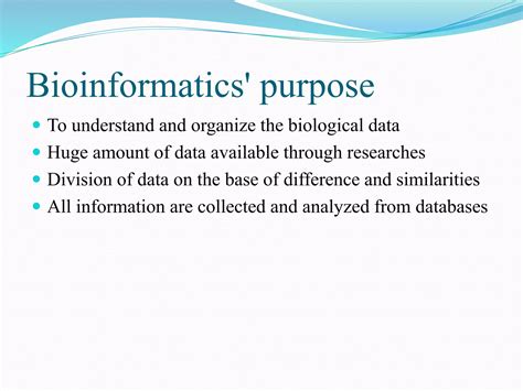 Bioinformatics And Its Scope In Biotech Pptx