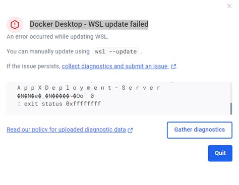这个可怎么办，想搞个docker但docker Engine Stopped，wsl Update失败还有乱码 搞七捻三 Linux Do