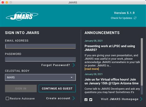 Install Jmars On Mac Jmars Java Mission Planning And Analysis For Remote Sensing